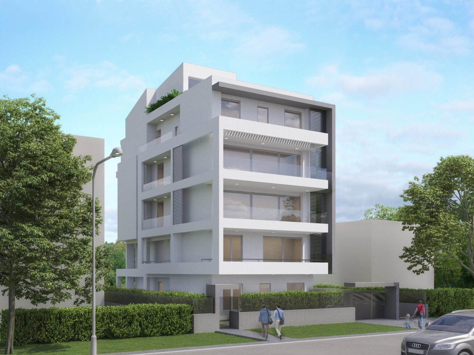 ΓΛΥΦΑΔΑ – ΟΙΚΙΣΤΙΚΟ ΠΕΝΤΑΟΡΟΦΟ ΚΤΙΡΙΟ ΠΟΛΥΤΕΛΩΝ ΚΑΤΟΙΚΙΩΝ – ARCHI-PLUS